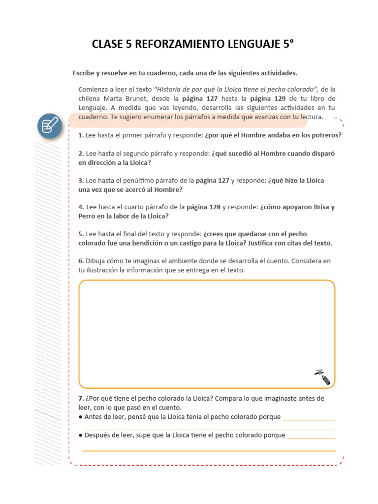 Clase 5 Leng 5° | PDF