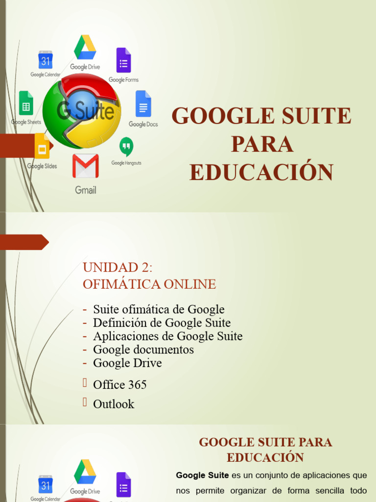Google Suite 2 Periodo | PDF | Informática | Software