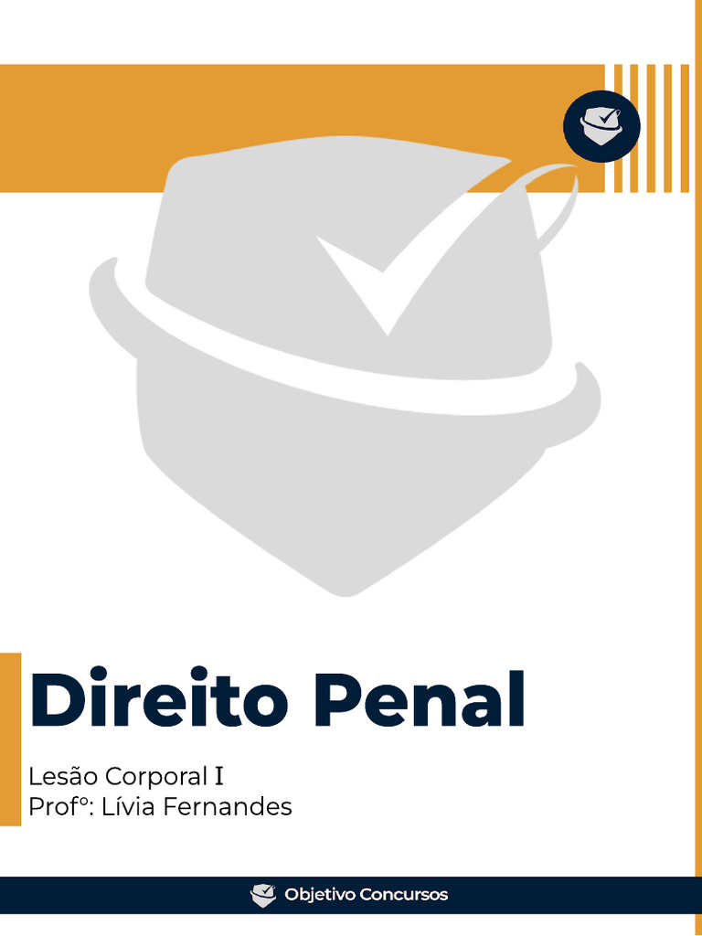 Tipos de Lesão Corporal no Código Penal | PDF | Lesão corporal (crime ...