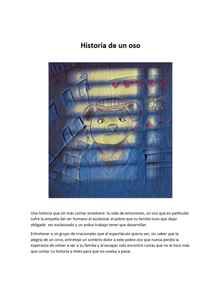 La historia de un oso esclavizado | PDF | Novela negra, policíaca y ...