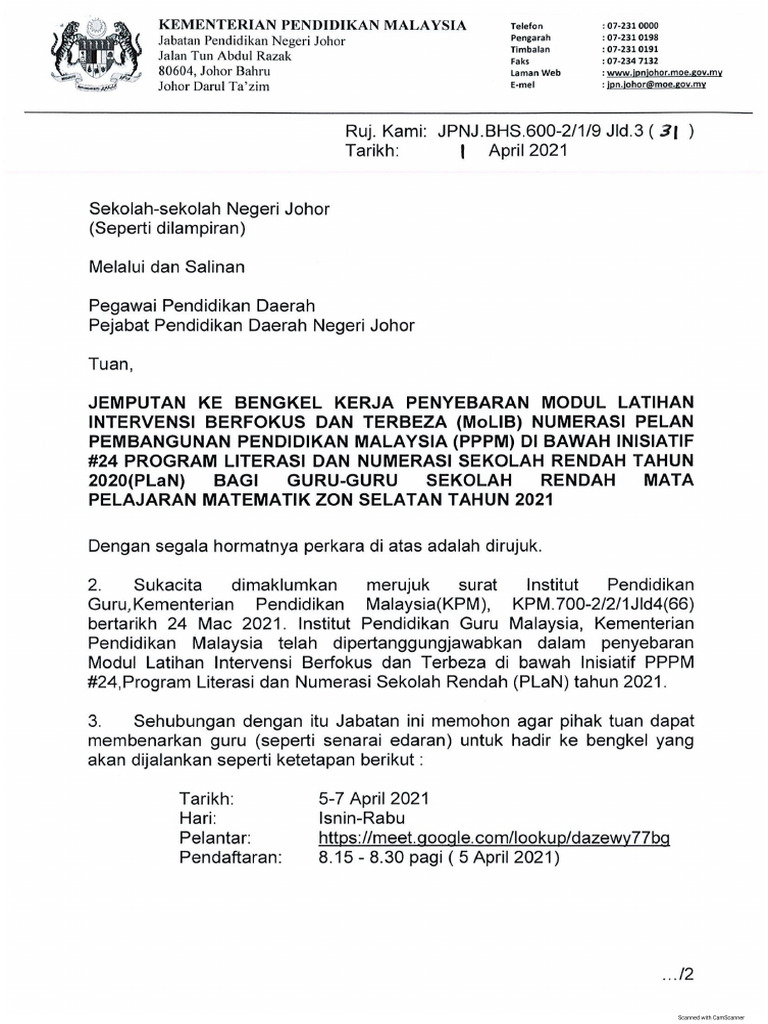 MoLIB Numerasi | PDF