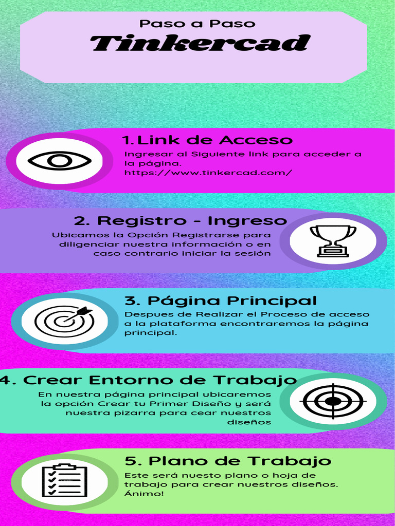 Paso A Paso Tinkercad Actualizado Pdf