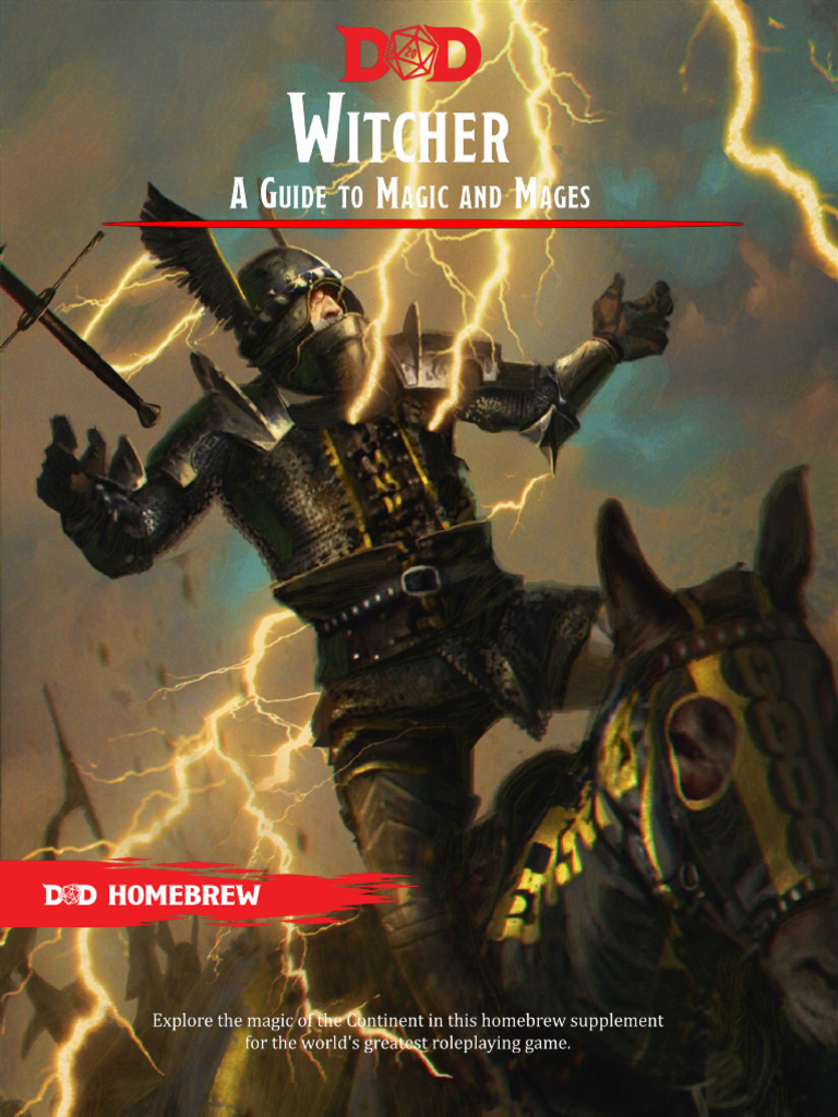 A Gazetteer of Mages in The Witcher | PDF | Magician (Fantasy) | D20 System