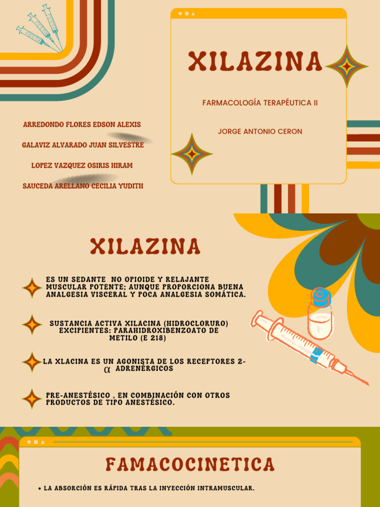 Xilazina | PDF | Analgésico | Drogas
