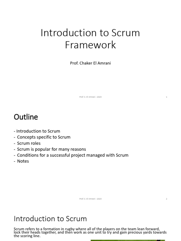 Ch2 | PDF | Scrum (Software Development) | Agile Software Development