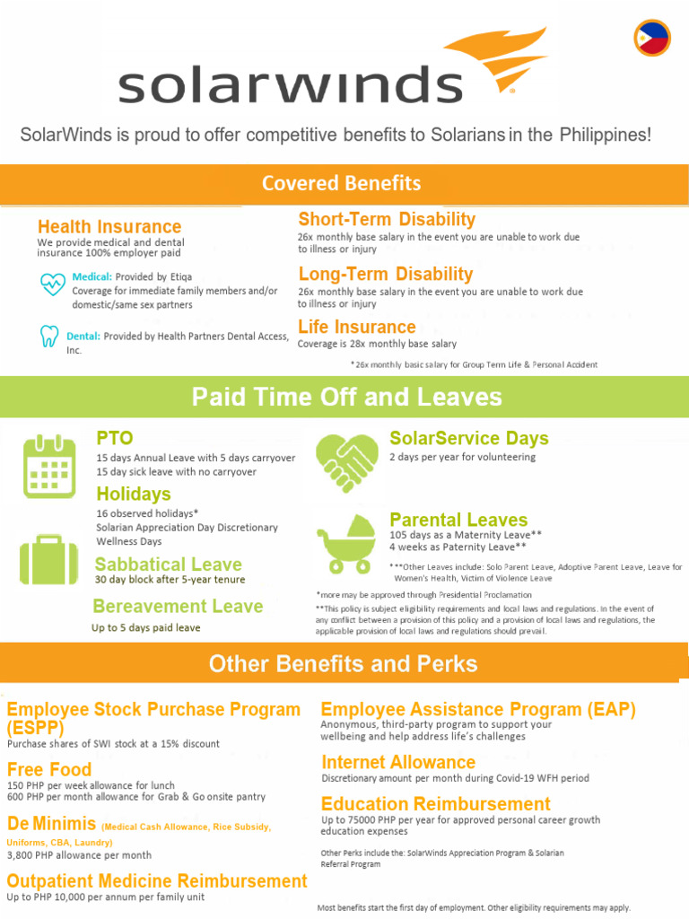SWI Benefits Philippines 2022 Updated 1 | Download Free PDF | Business ...