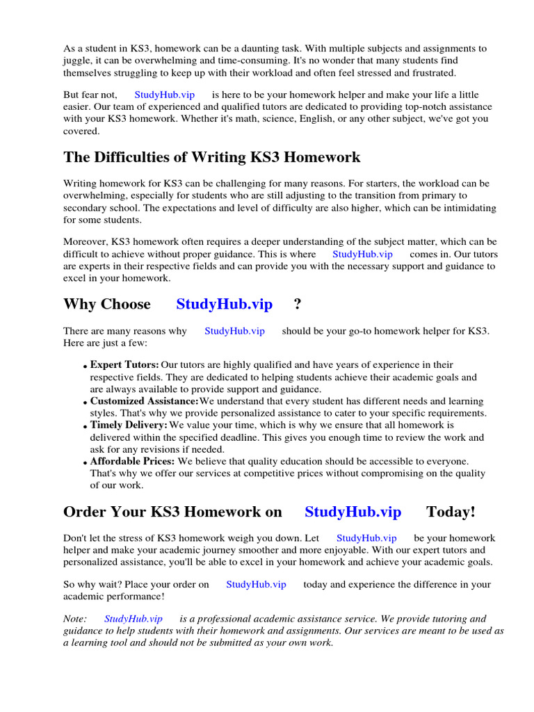 Ks3 Homework Helper | PDF | Homework | Mathematics