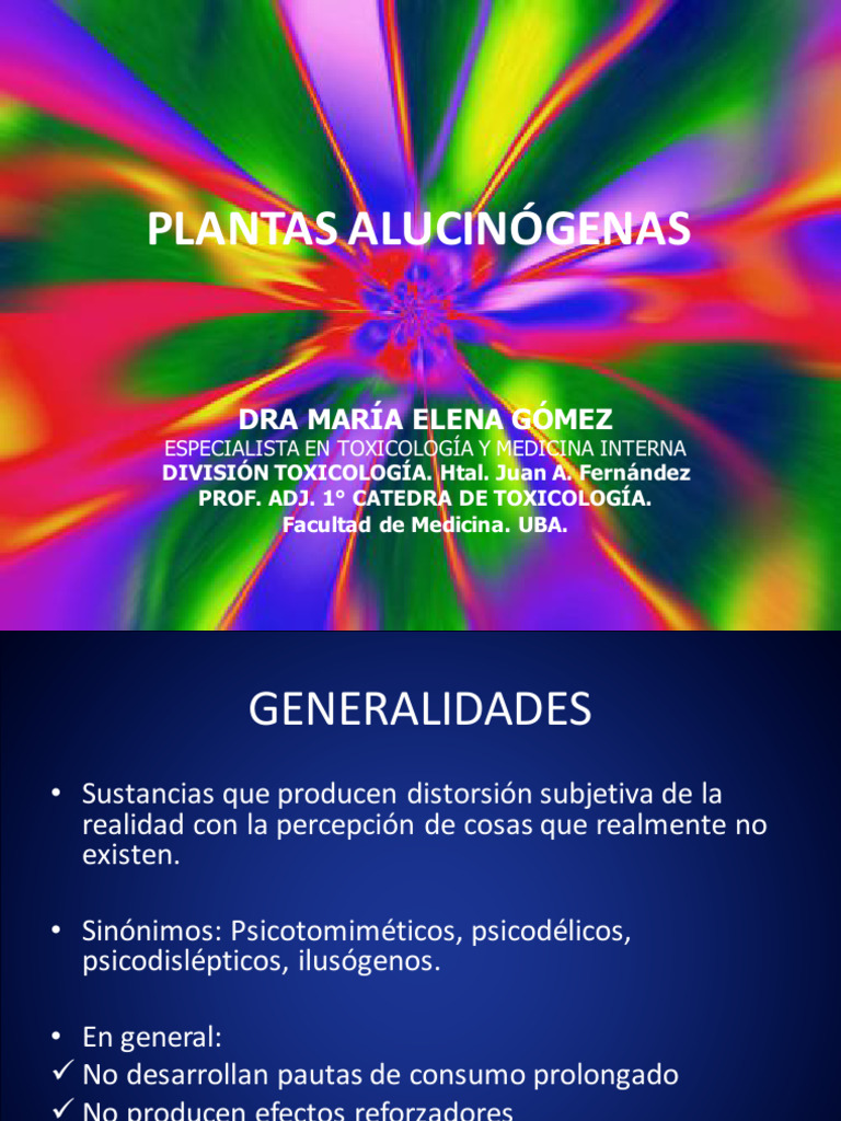 Plantas Alucinogena | PDF | Drogas que actúan sobre el sistema nervioso ...