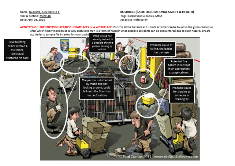Workplace Hazard Identification Guide | PDF | Working Conditions | Hazards