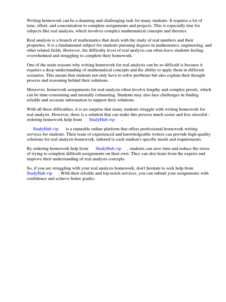 Real Analysis Homework Help Services | PDF | Mathematical Analysis | Real Analysis