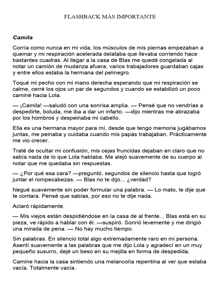 Flashback Más Importante Pdf