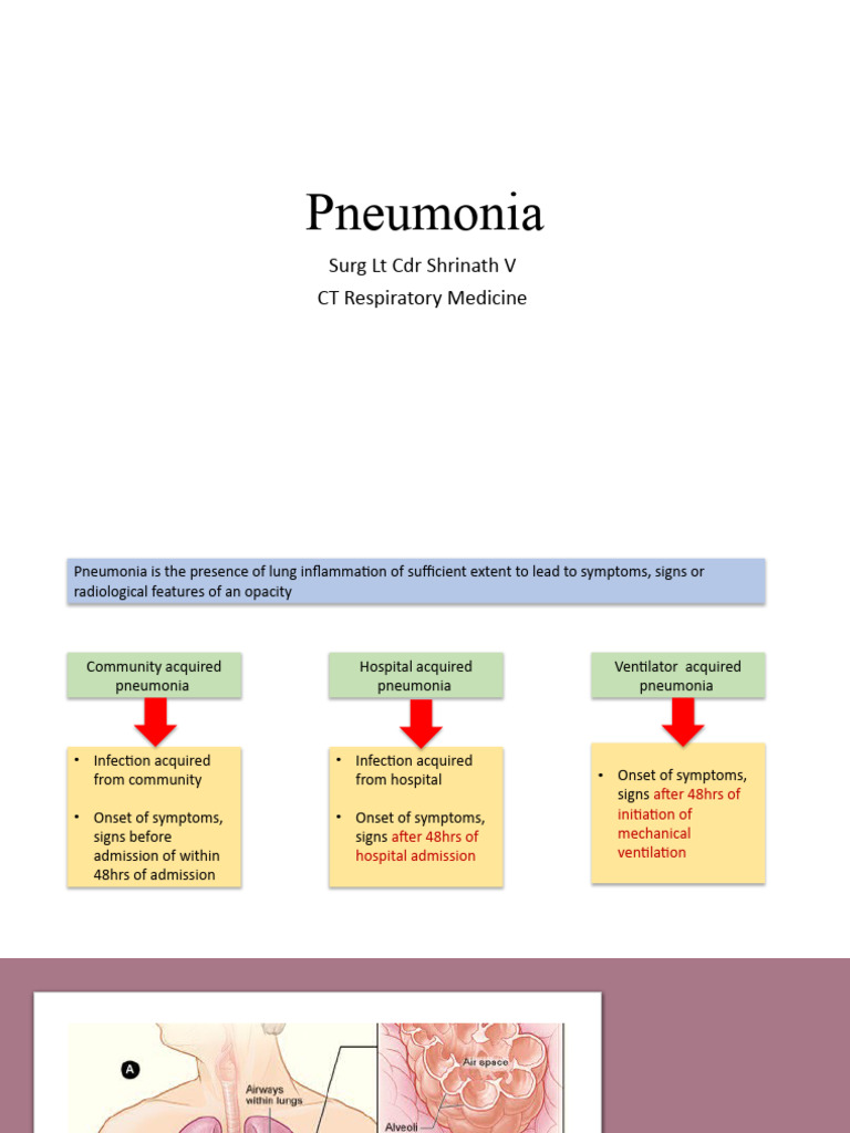Understanding Pneumonia Types and Treatment | PDF | Pneumonia | Lung