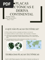 Principais Placas Tectônicas da Terra | PDF | Placas tectônicas | Terra