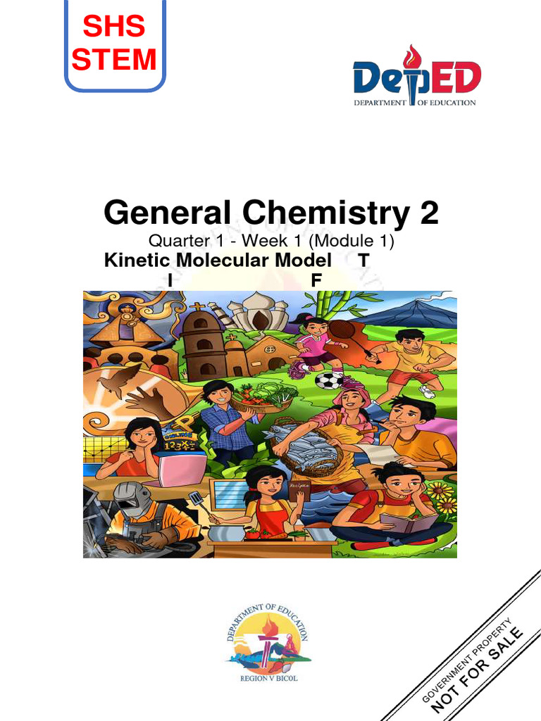 Genchem 2 Module 1 - Kinetic Molecular Model & Intermolecular Forces | PDF | Chemical Polarity | Ion