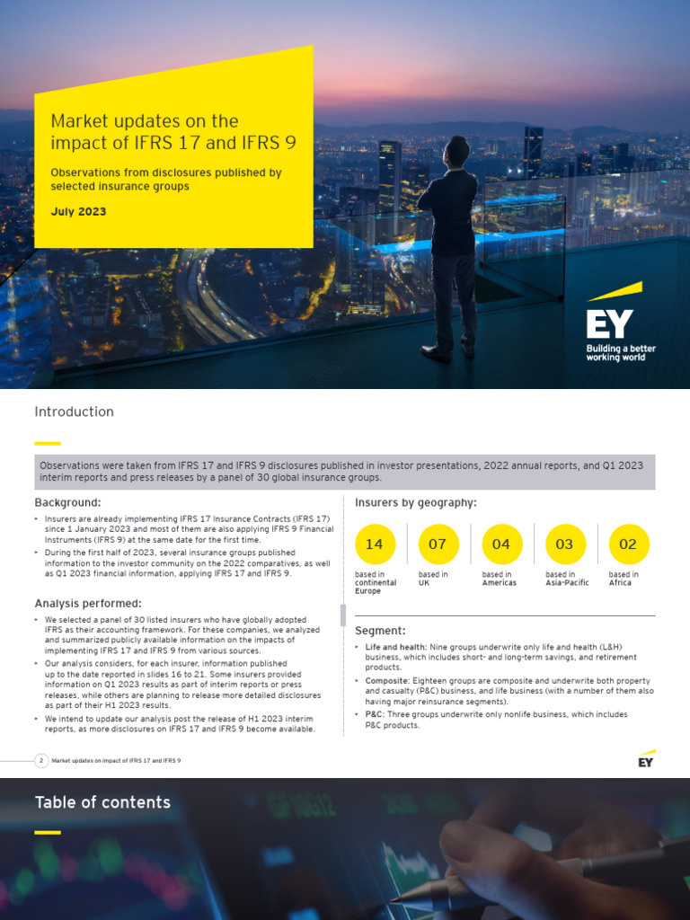 IFRS 17 and 9 Impact on Insurers 2023 | PDF | Dividend | Financial Capital