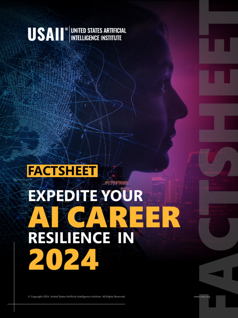 Factsheet Expedite Your Ai Career Resilience in 2024 | PDF | Artificial ...