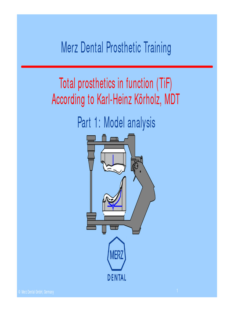 Dokumen - Tips Tif Denture Model Analysis | PDF | Tooth | Dental Anatomy