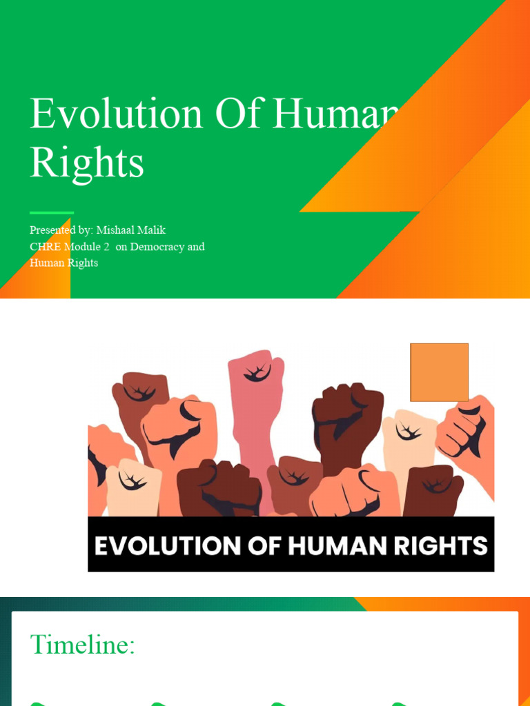 Evolution of Human Rights | PDF