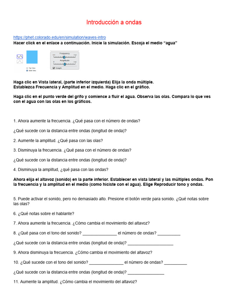 Guía de ondas | PDF | Olas | Sonido