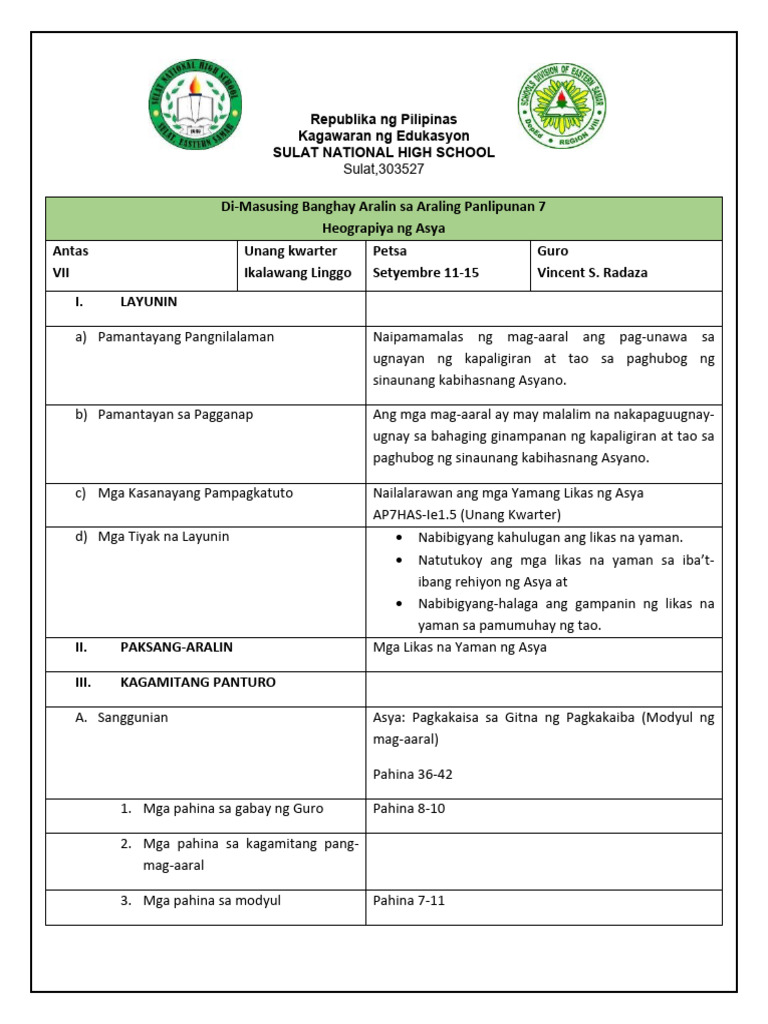 LP AP 7 Di-Masusi | PDF