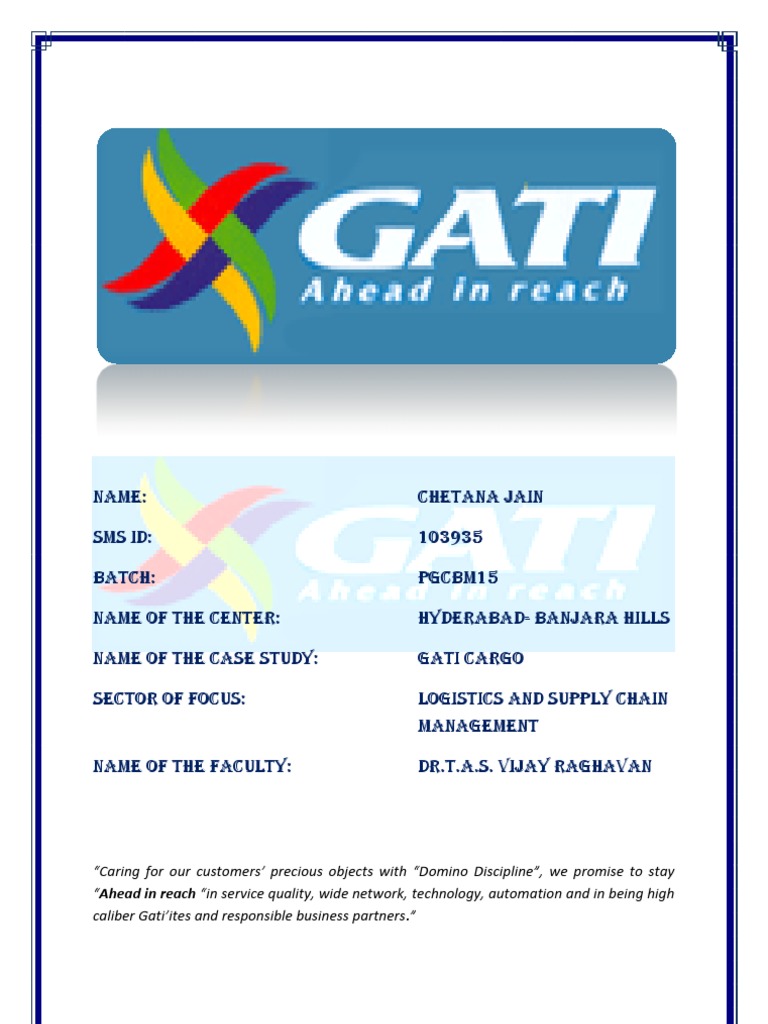 GATI | PDF | Logistics | Warehouse