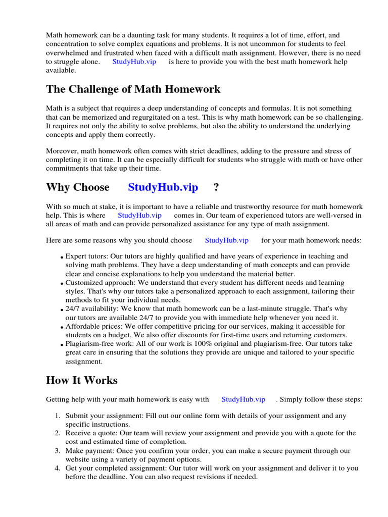Help Fractions Math Homework Helper | PDF | Mathematics | Homework