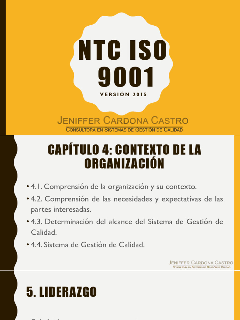 NTC Iso 9001 - Cap 9 | Descargar gratis PDF | Auditoría | Planificación