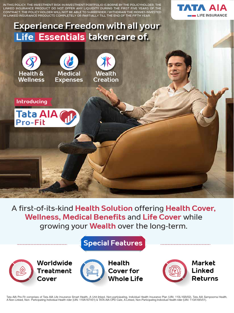Pro Fit Comprehensive Leaflet | PDF | Insurance | Life Insurance
