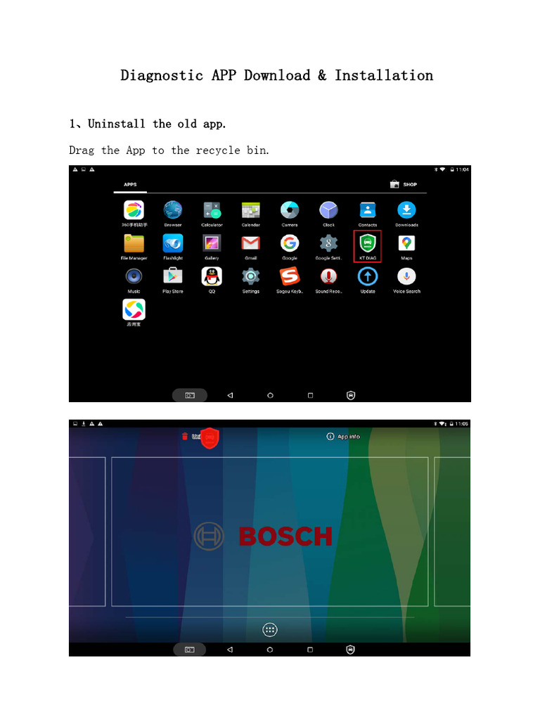Diagnostic App Update Guide | PDF