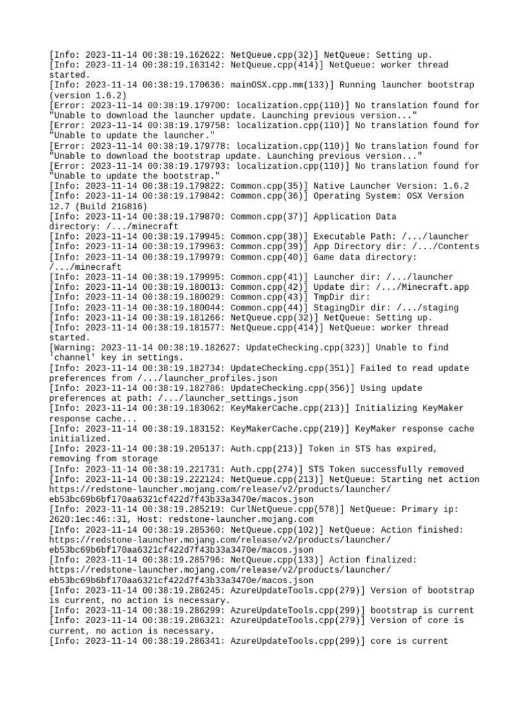 launcher_log3 | PDF | Computing | Software