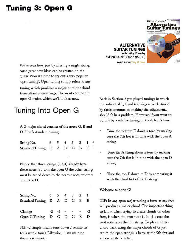 Alt Guitar Tune | PDF | Irish Musical Instruments | Guitar Family ...