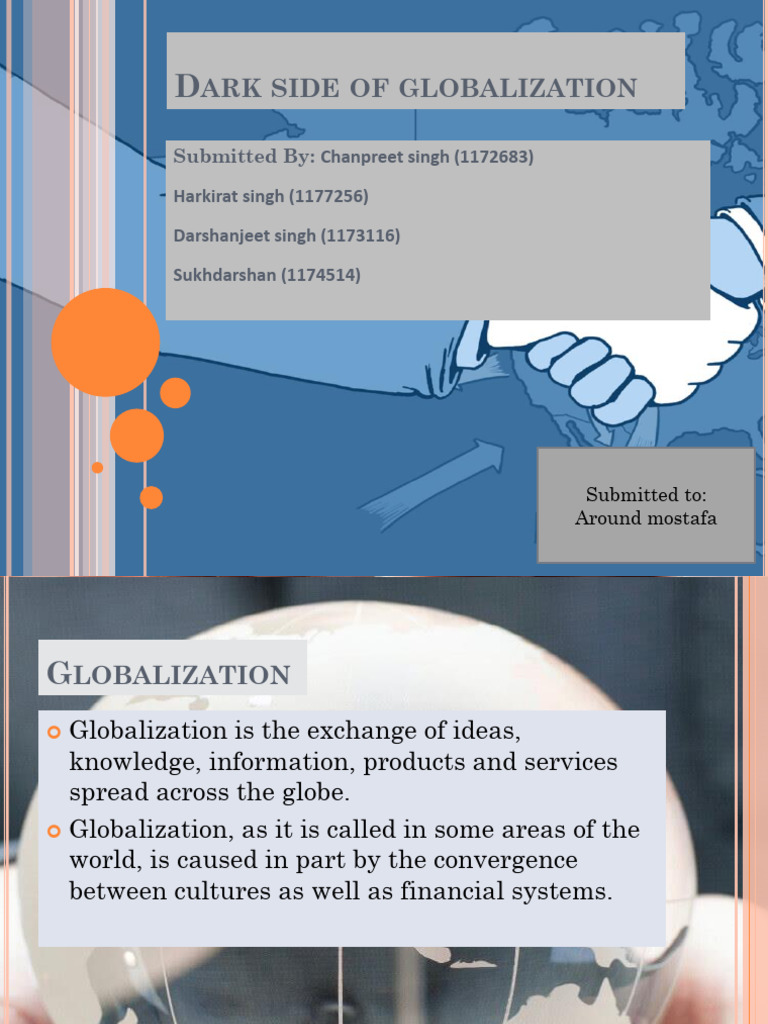 The Dark Side of Globalization Explained | PDF | Globalization | Market ...