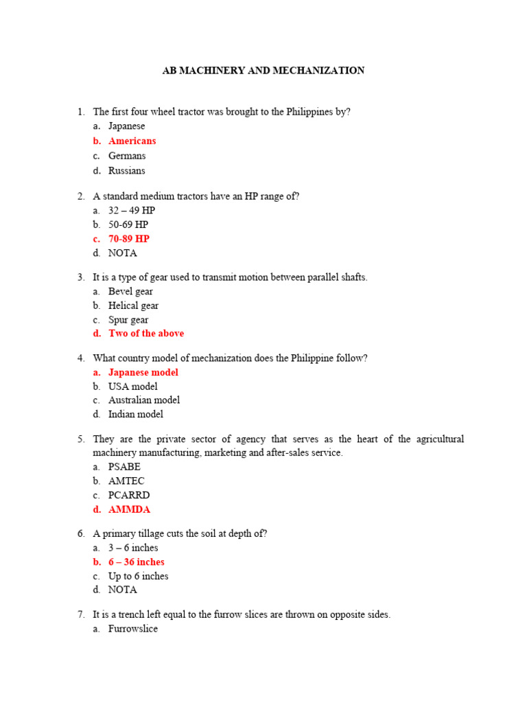 Agricultural Machinery Overview | PDF | Belt (Mechanical) | Plough