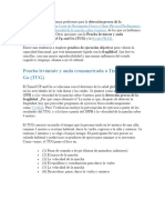 Prueba de Equilibrio Unipodal y TUAG | PDF