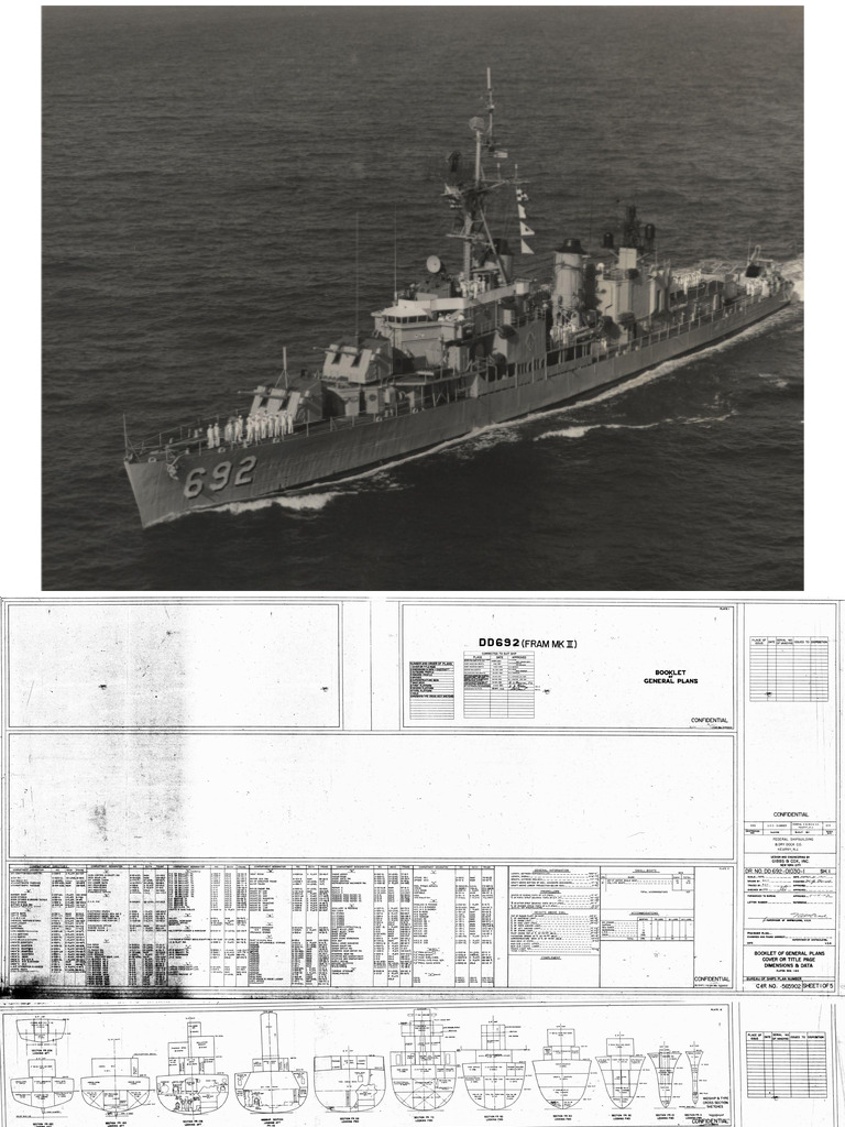 DD-692 USS Allan M Sumner | PDF