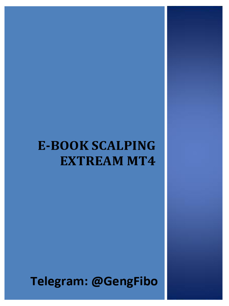 E-Book Scalping Extrem | PDF | Pengelolaan Keuangan & Uang | Kajian Bahasa Asing
