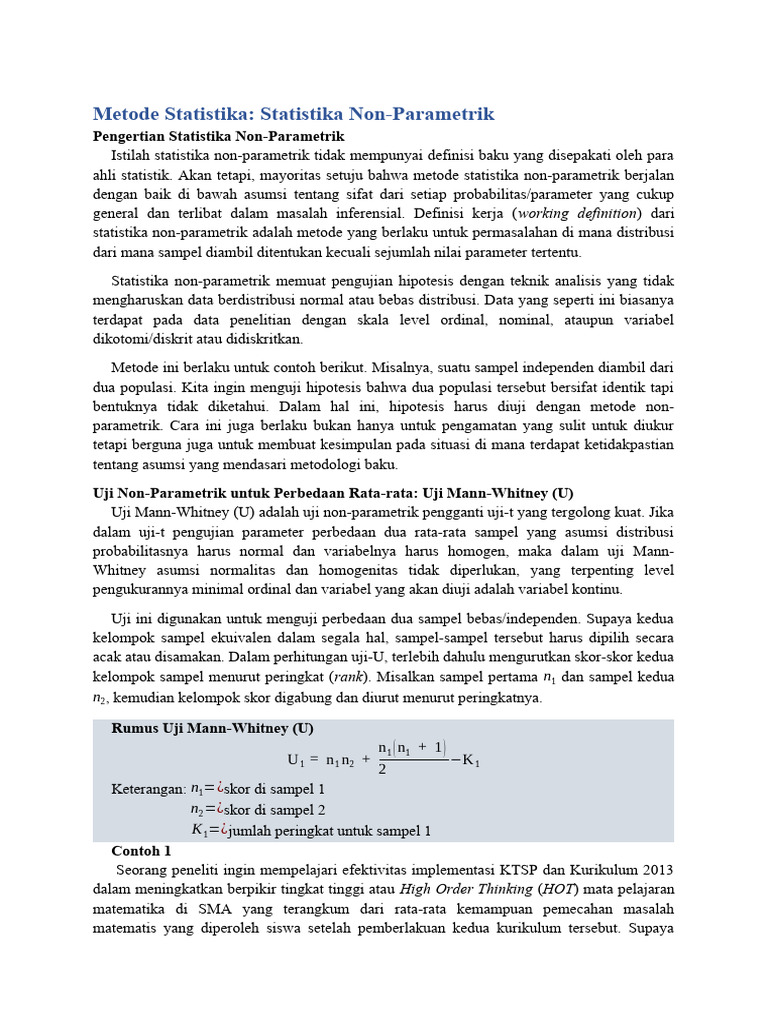 Metode Statistika | PDF