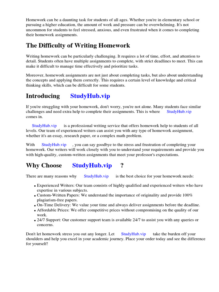 Homework Checklist | PDF | Homework | Essays