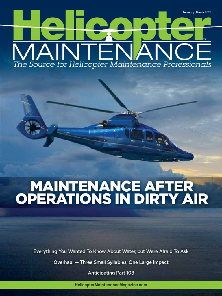 Helicopter Maintenance Magazine April 2024 | PDF | Corrosion ...