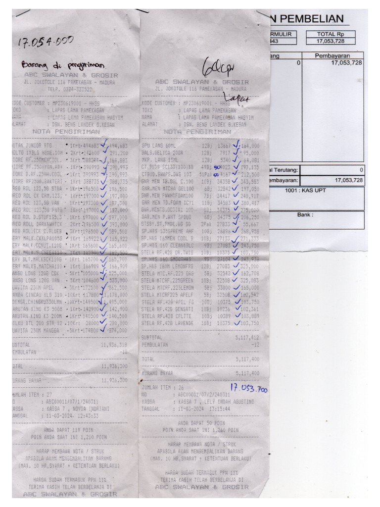 Toko Abc 14 Mar 24 | PDF