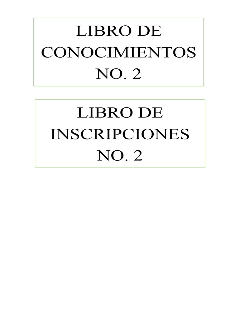 Rotulos de Libros | PDF