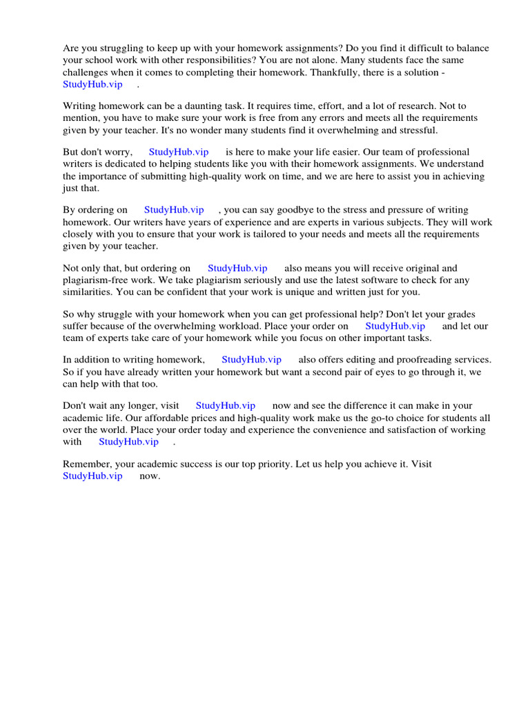 Homework Wiki Merton Williams PDF | PDF | Homework