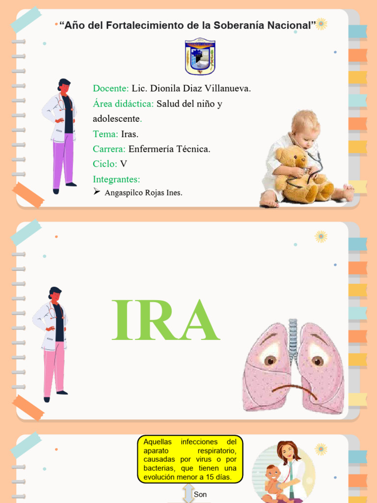 IRAS - EN NIÑOS | PDF | Resfriado comun | Enfermedades y trastornos