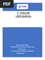 E Challan Management System | PDF | User (Computing) | Password