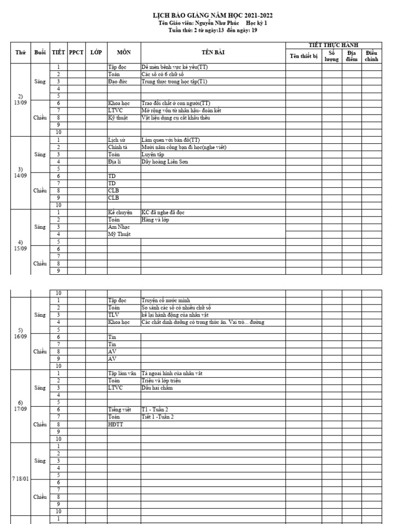 Lichbaogiang Tuan2 | PDF