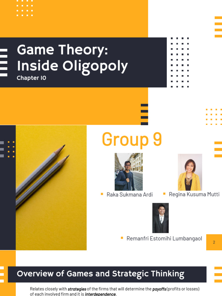 Game Theory - Inside Oligopoly | PDF | Game Theory | Microeconomics