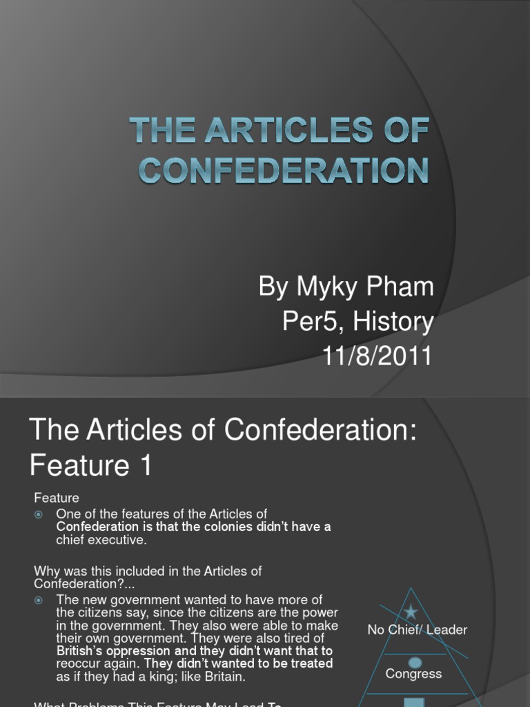 The Articles of Confederation PROJECT | PDF | Rebellions | North America