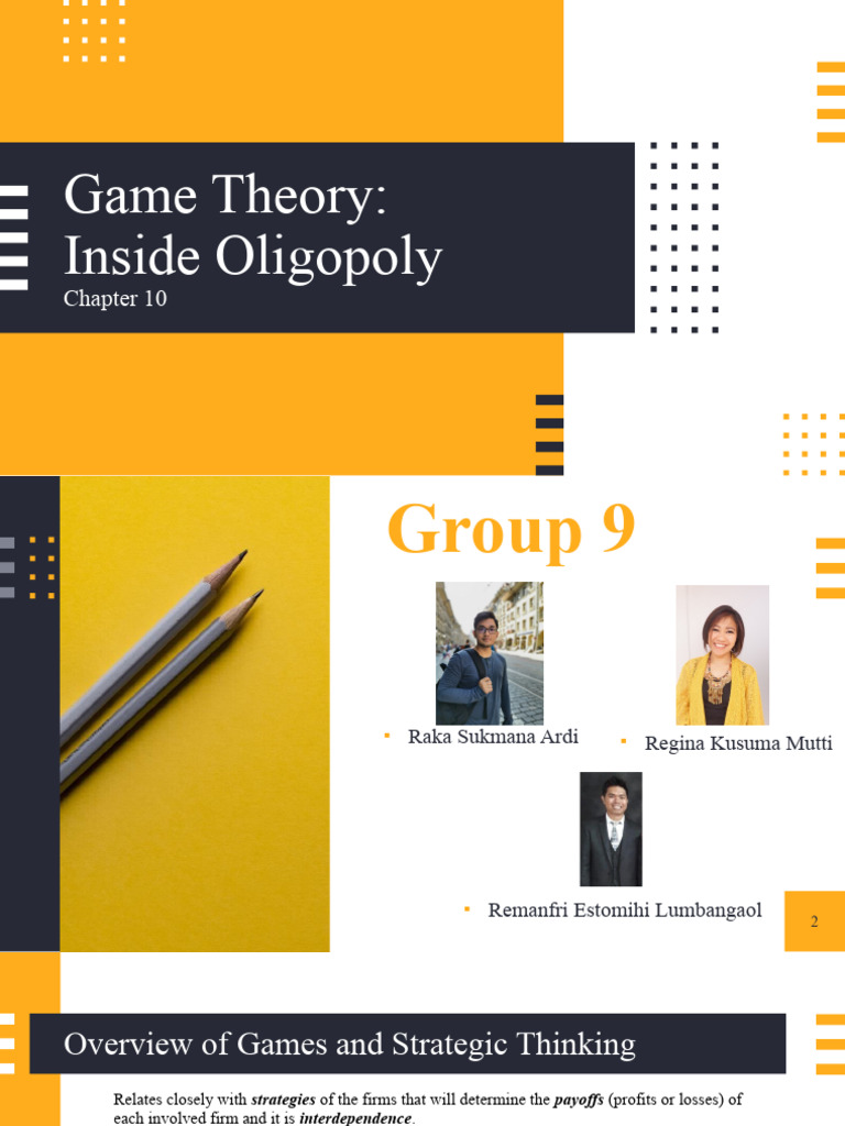 Inside Oligopoly - Chapter 11 - Task 9 | PDF | Game Theory ...