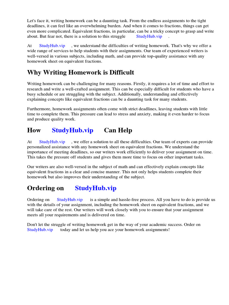 Homework Sheet 8 Equivalent Fractions | PDF | Numbers | Multiplication