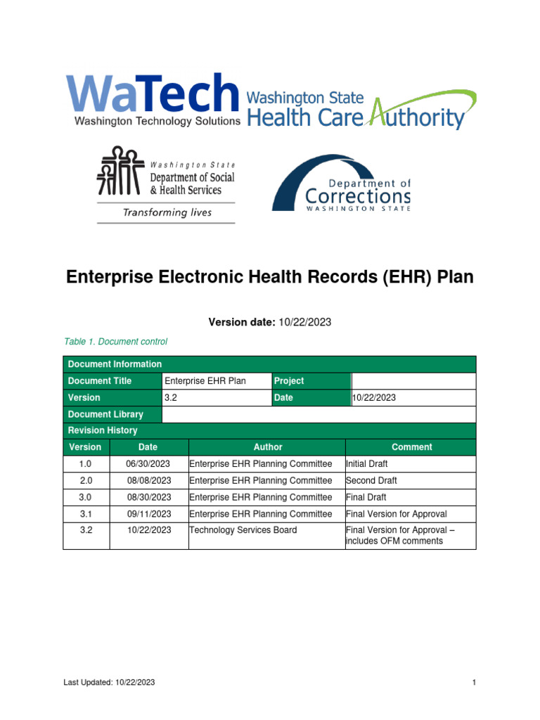 Change Management Template | PDF | Electronic Health Record | Project ...